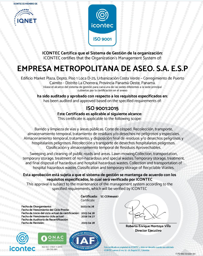 ISO 9001